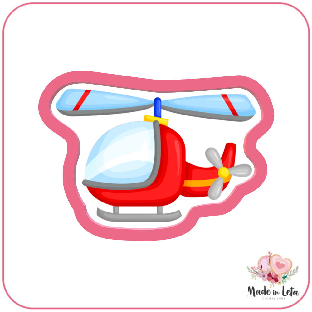 Hélicoptère - Emporte-pièce pour biscuit – Made in Leta